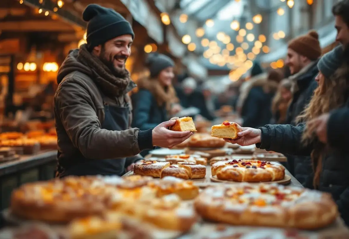 Des galettes offertes pour célébrer la nouvelle année
